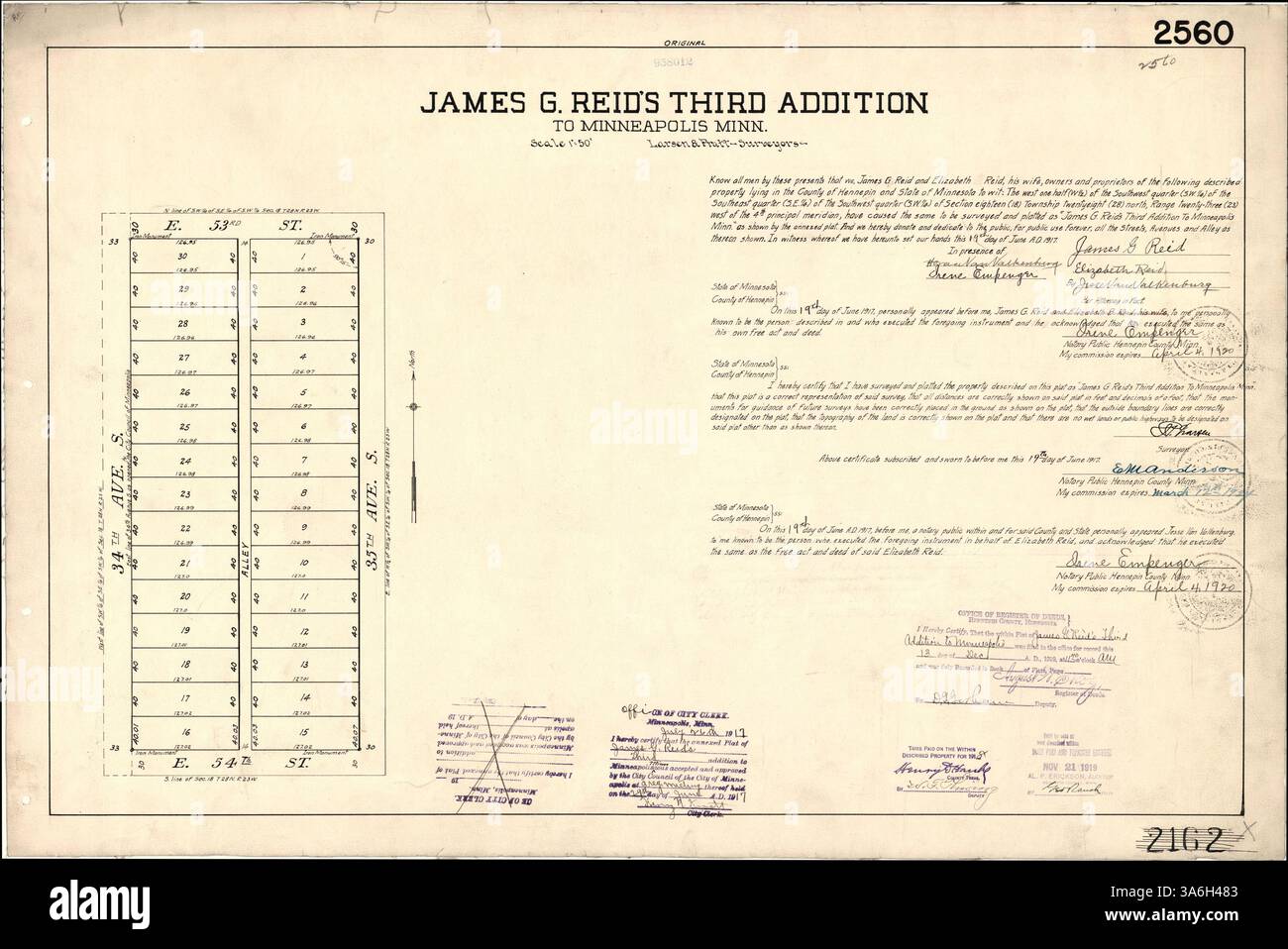 Showcasing the subdivision layout and property divisions in the area hi ...