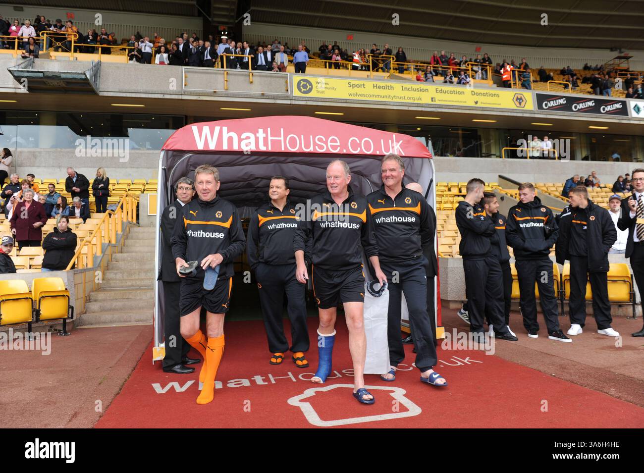 Directors of Wolverhampton Wanderers Ice Bucket Challenge at Molineux ...