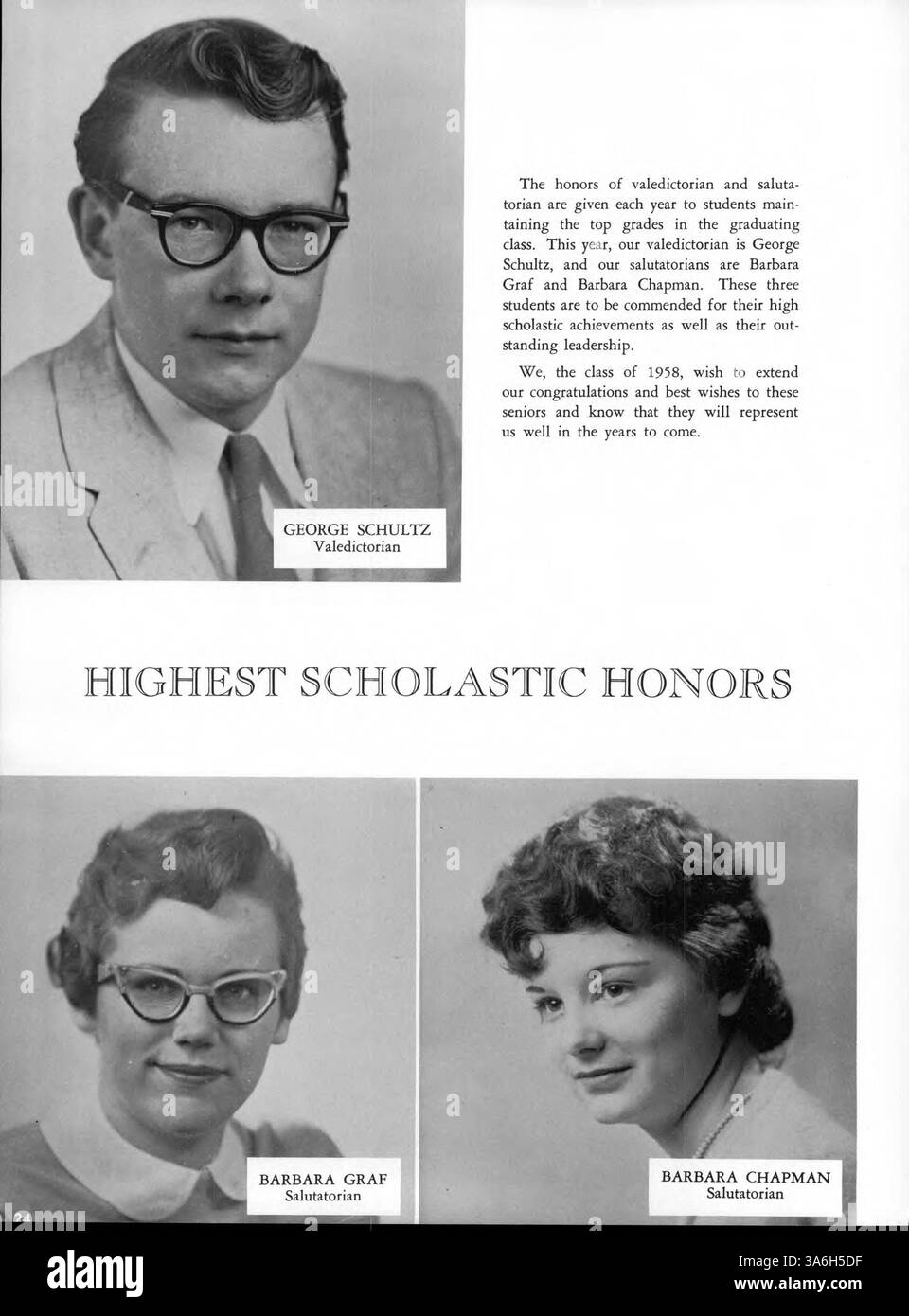 This 1958 edition of the 'Wizard 58' Yearbook from Edison High School ...
