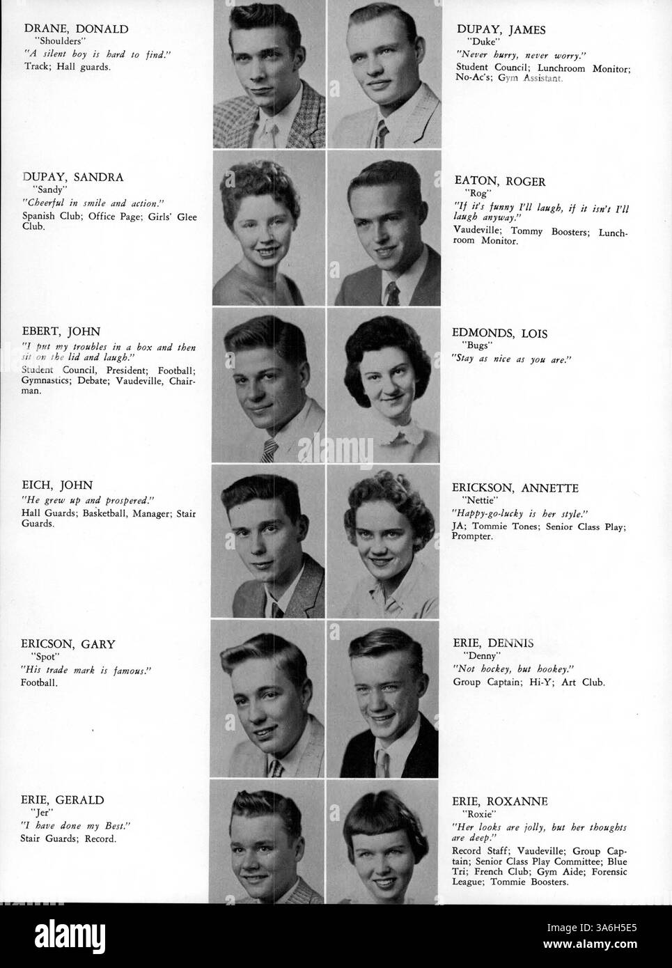 Yearbook from edison high school commemorates student achievements hi ...