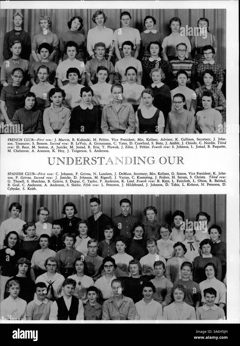 The 'Wizard 58' Yearbook documents the students, teachers, clubs, and ...