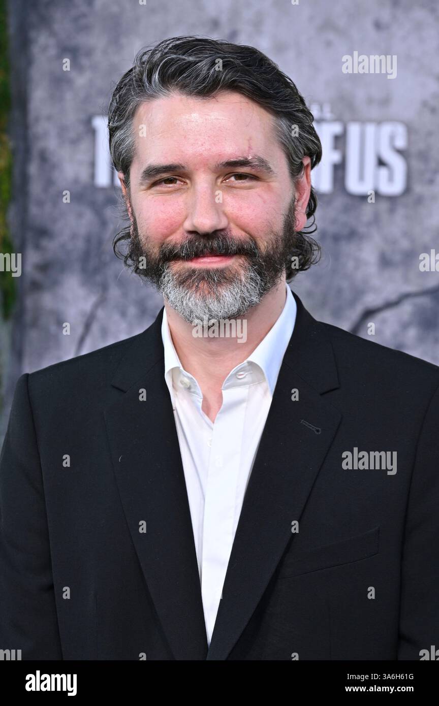 David Fleming bei der Premiere der zweiten Staffel der HBO Serie 'The Last of Us' im TCL Chinese ...