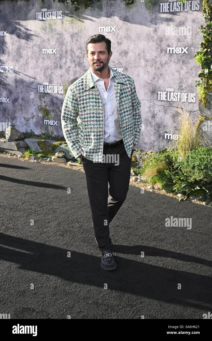 Rafael de la Fuente bei der Premiere der zweiten Staffel der HBO Serie 'The Last of Us' im TCL ...