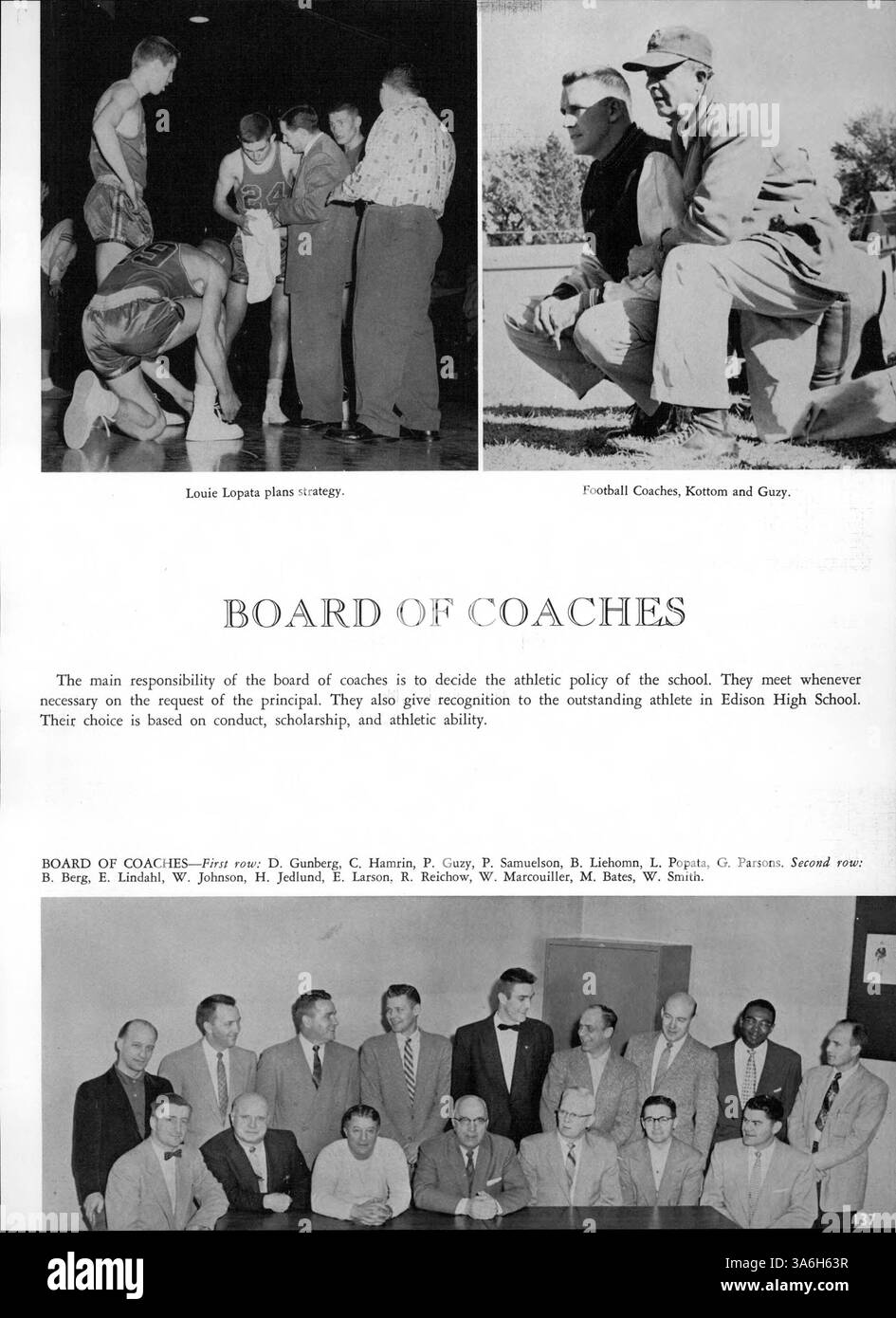 The 'Wizard 58' Yearbook from Edison High School provides a visual and ...