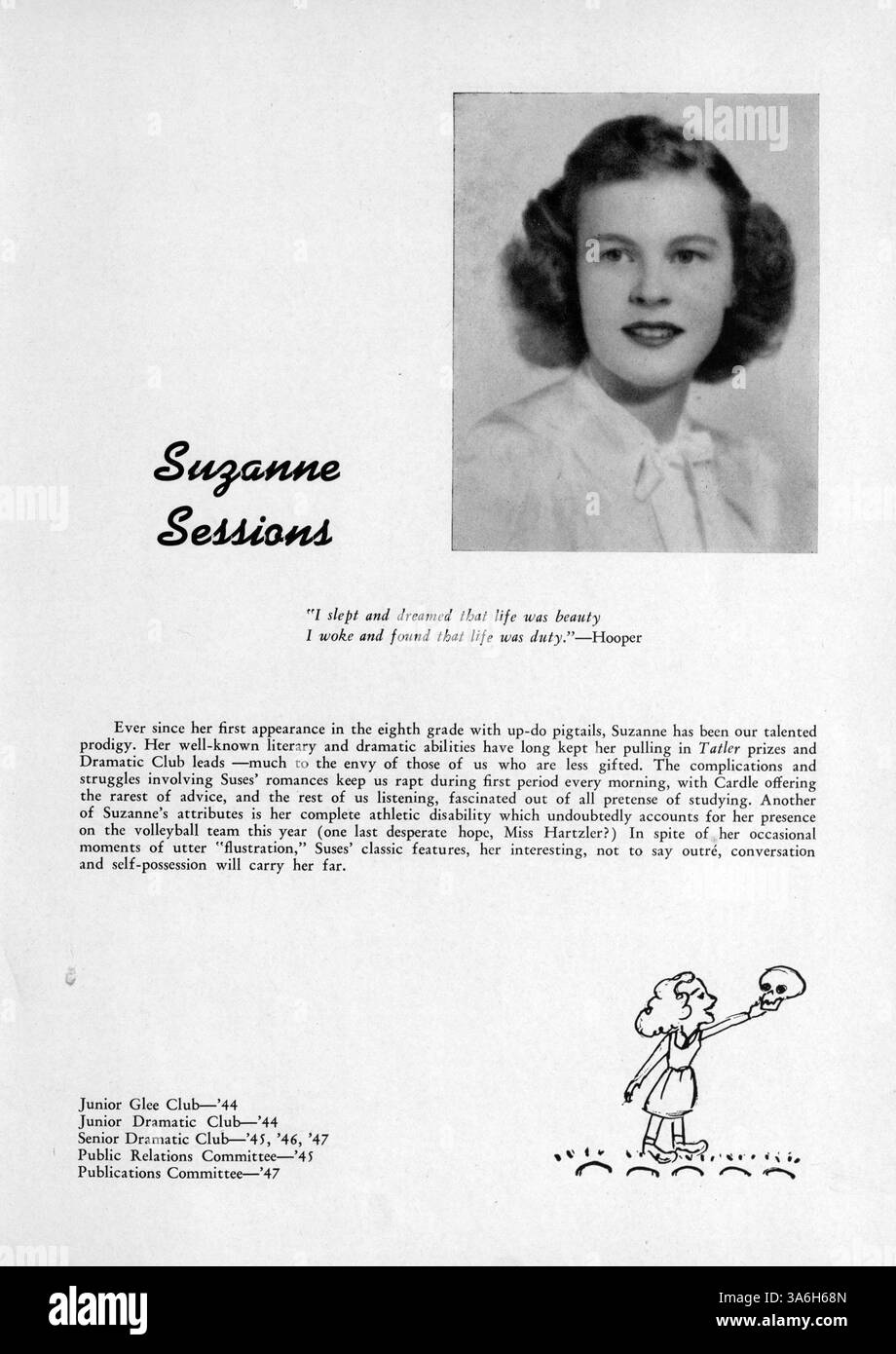 This high school annual from Northrop Collegiate School details the experiences and events of ...