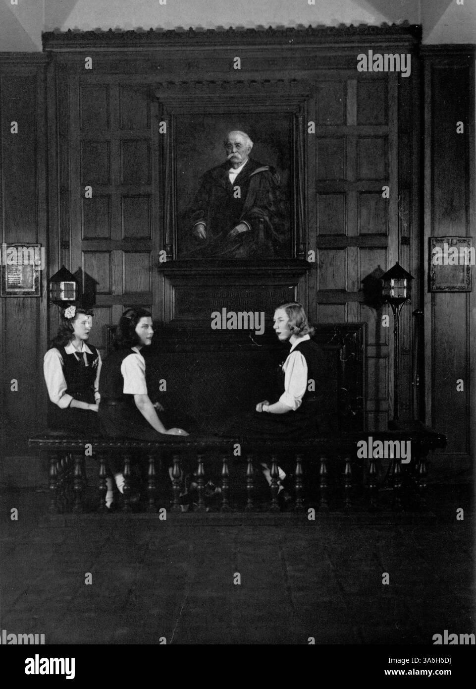 The 1947 edition of the Tatler yearbook features key aspects of student ...