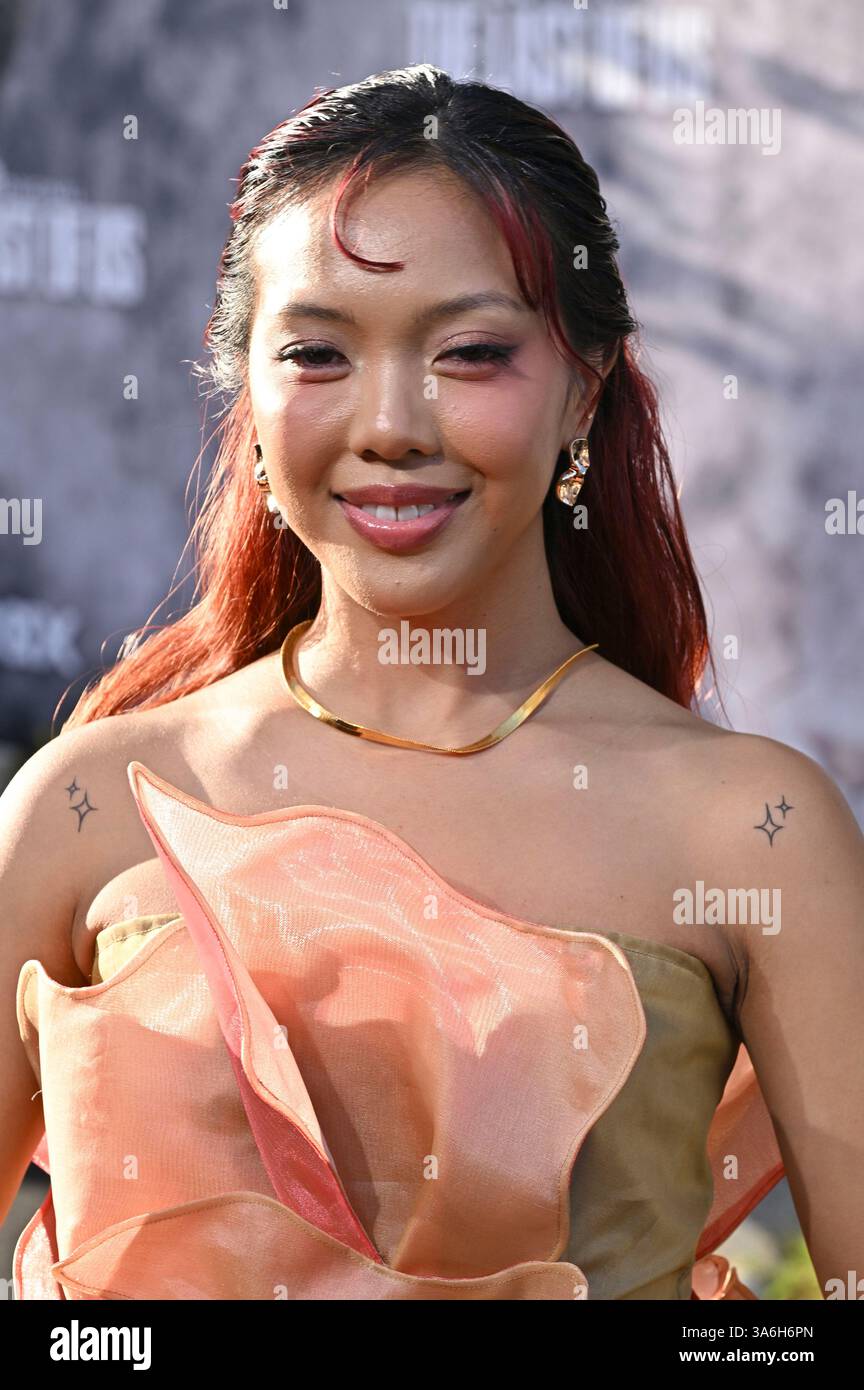 Nava Rose bei der Premiere der zweiten Staffel der HBO Serie 'The Last of Us' im TCL Chinese ...