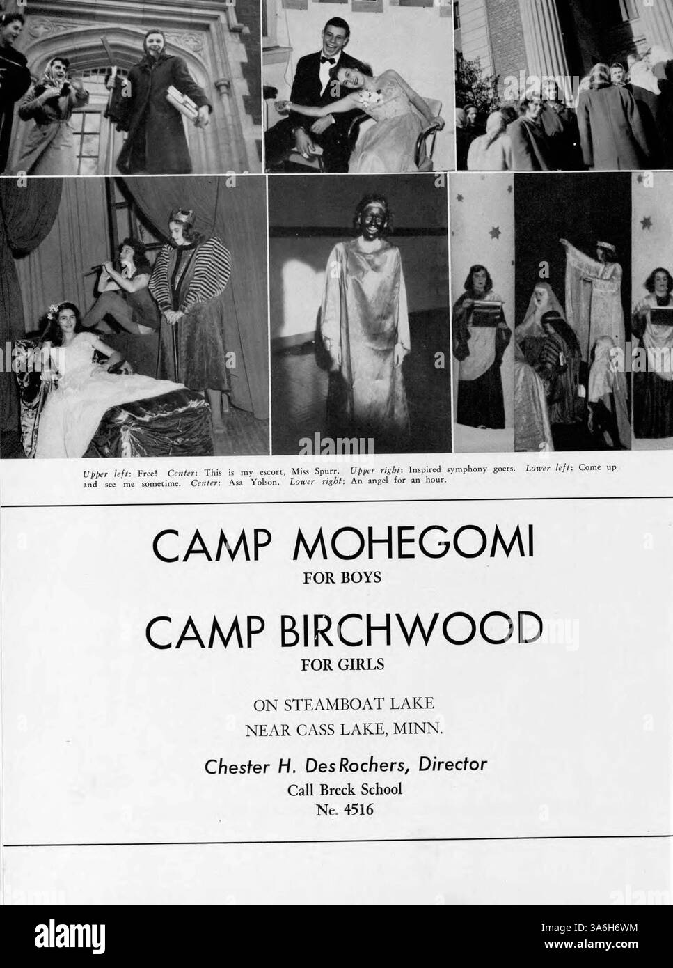 This 1947 Tatler yearbook from Northrop Collegiate chronicles the students, teachers, athletic ...