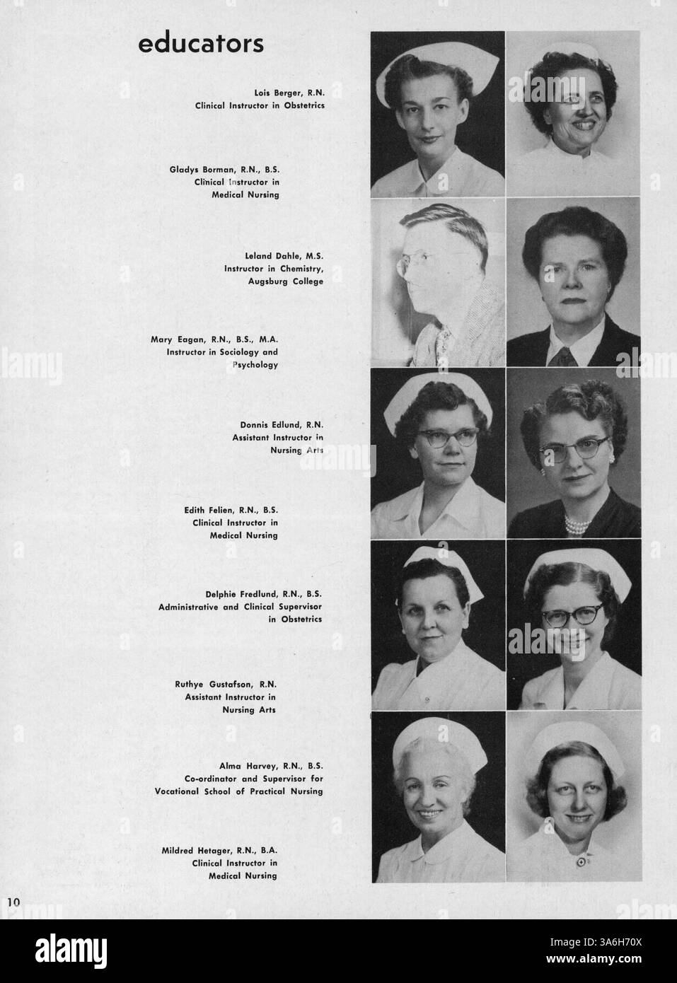 This yearbook, dated 1955, from the Swedish Hospital School of Nursing ...