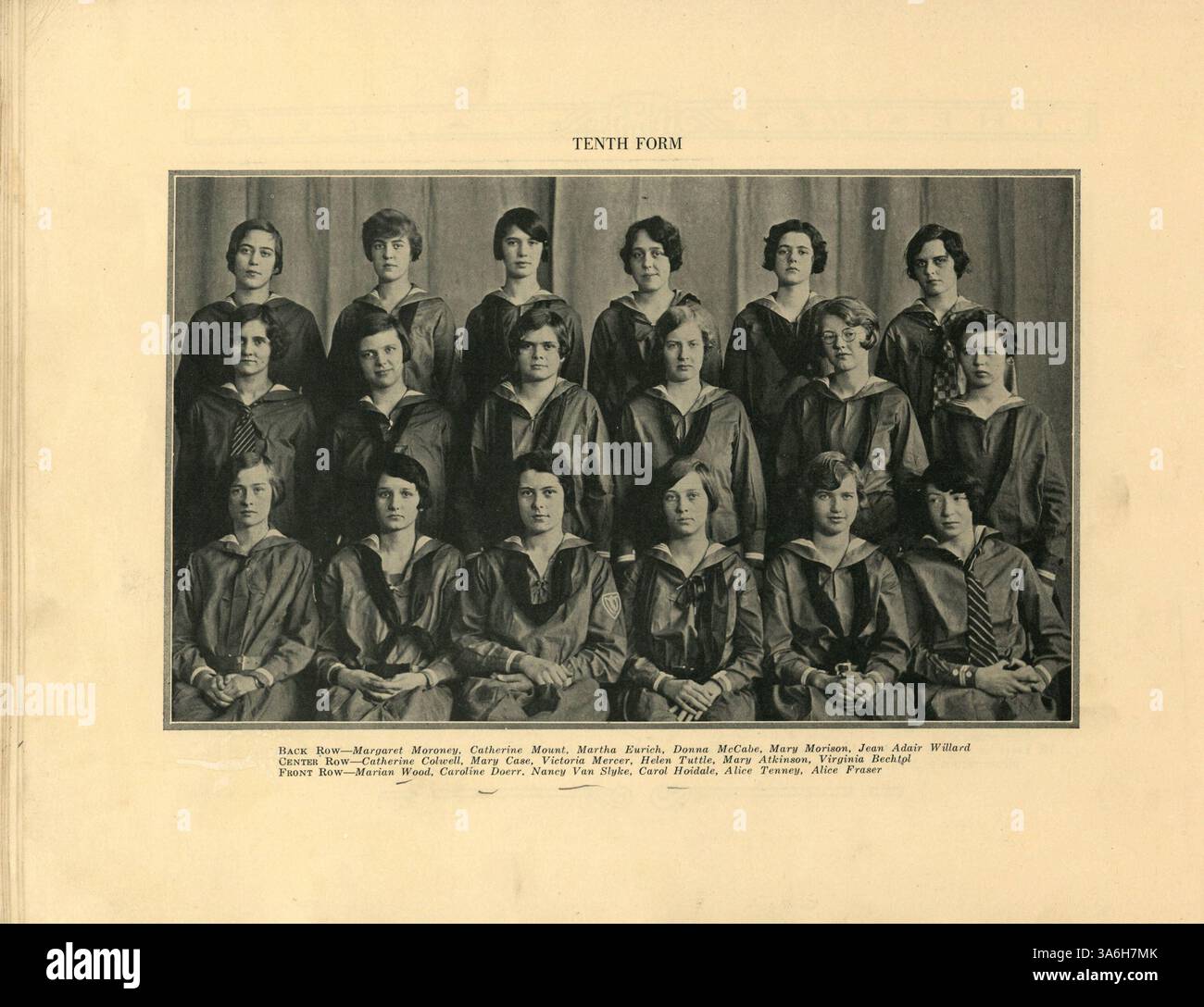 The 1927 Tatler yearbook from Northrop Collegiate School documents ...