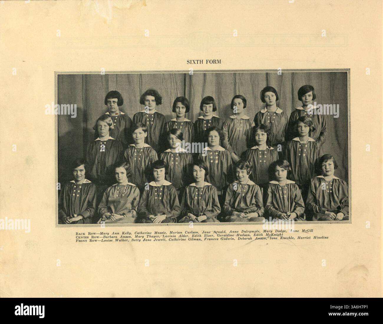 The yearbook from northrop collegiate school hi-res stock photography ...