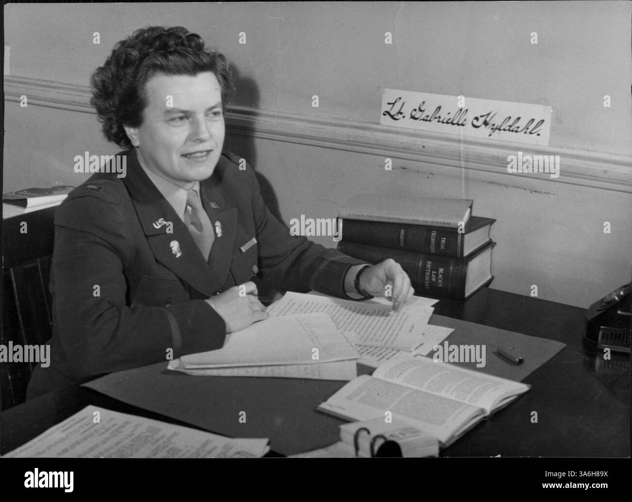 Judge advocate corps Black and White Stock Photos & Images - Alamy