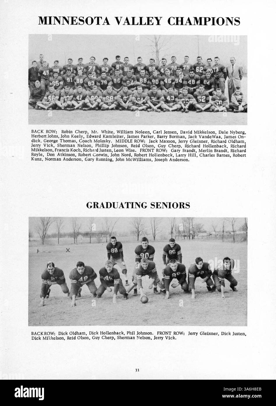 The 1953 Bloomington High Yearbook, The Bear, highlights students ...