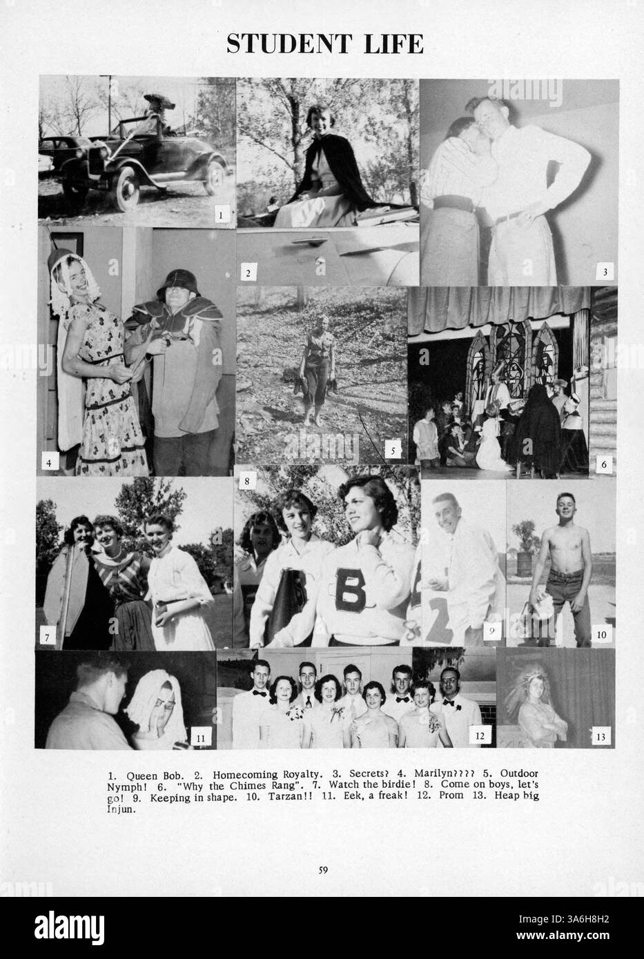 This high school yearbook, The Bear (1953), from Bloomington High ...