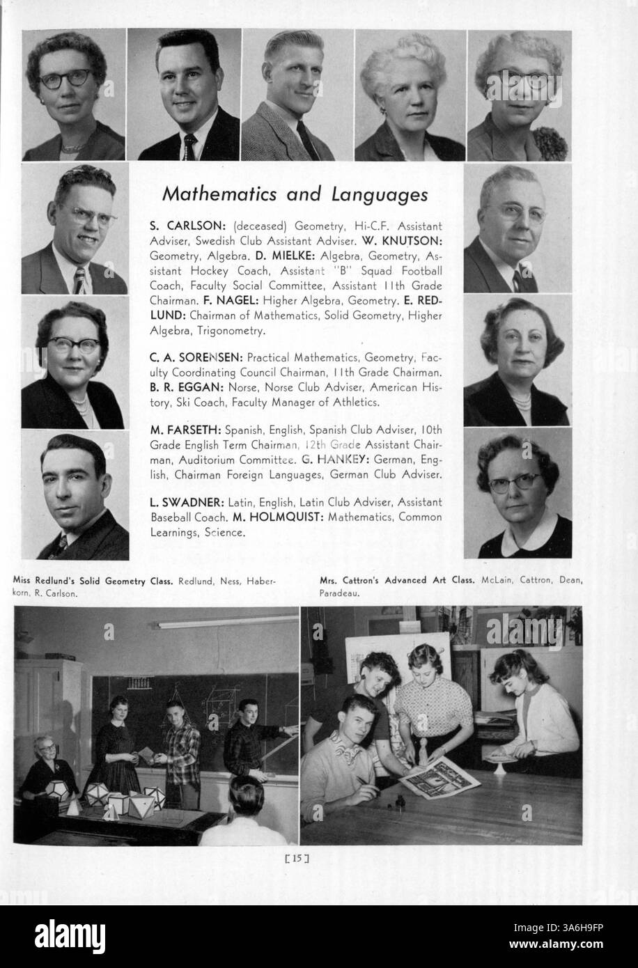 The 1956 'Sagamore the Spirit of 56' yearbook from Roosevelt High ...