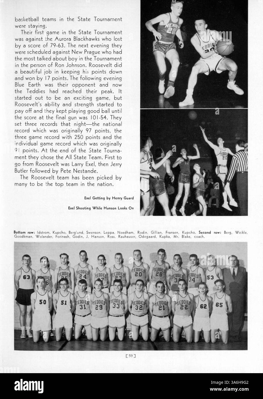 This 'Sagamore the Spirit of 56' yearbook documents Roosevelt High ...