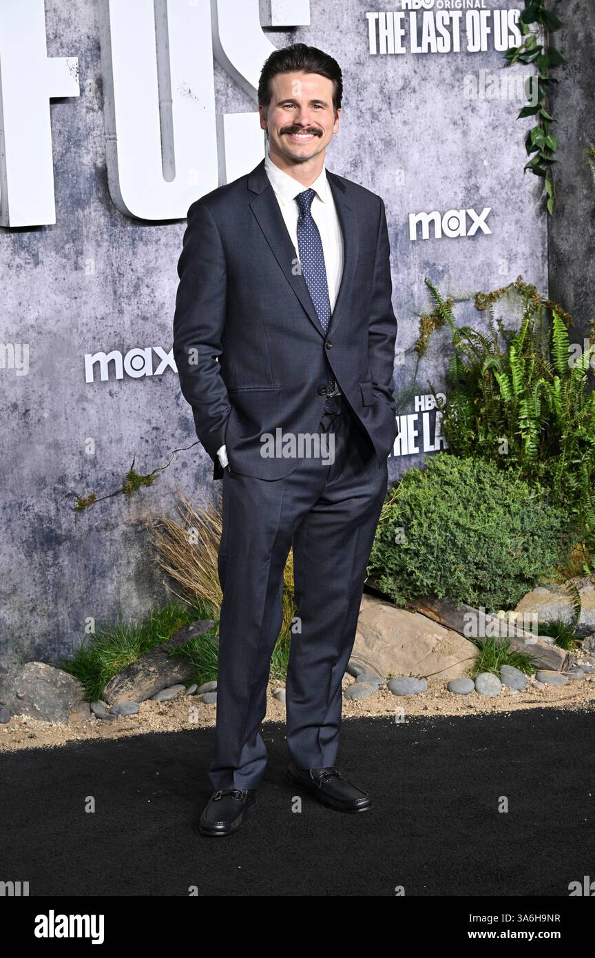 Jason Ritter bei der Premiere der zweiten Staffel der HBO Serie 'The ...