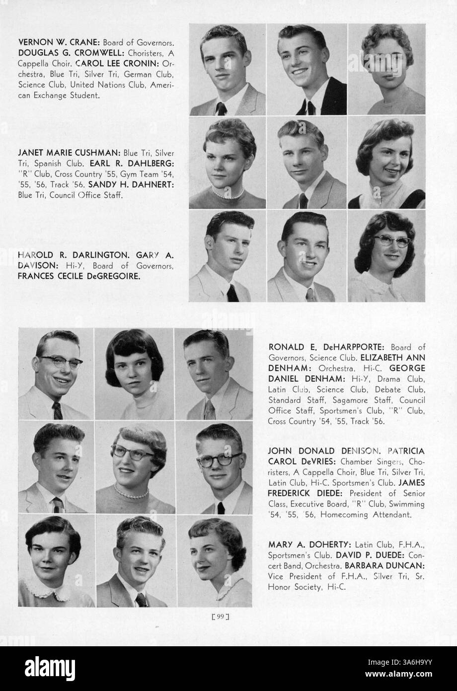 The 1956 Roosevelt High School yearbook, 'Sagamore the Spirit of 56 ...
