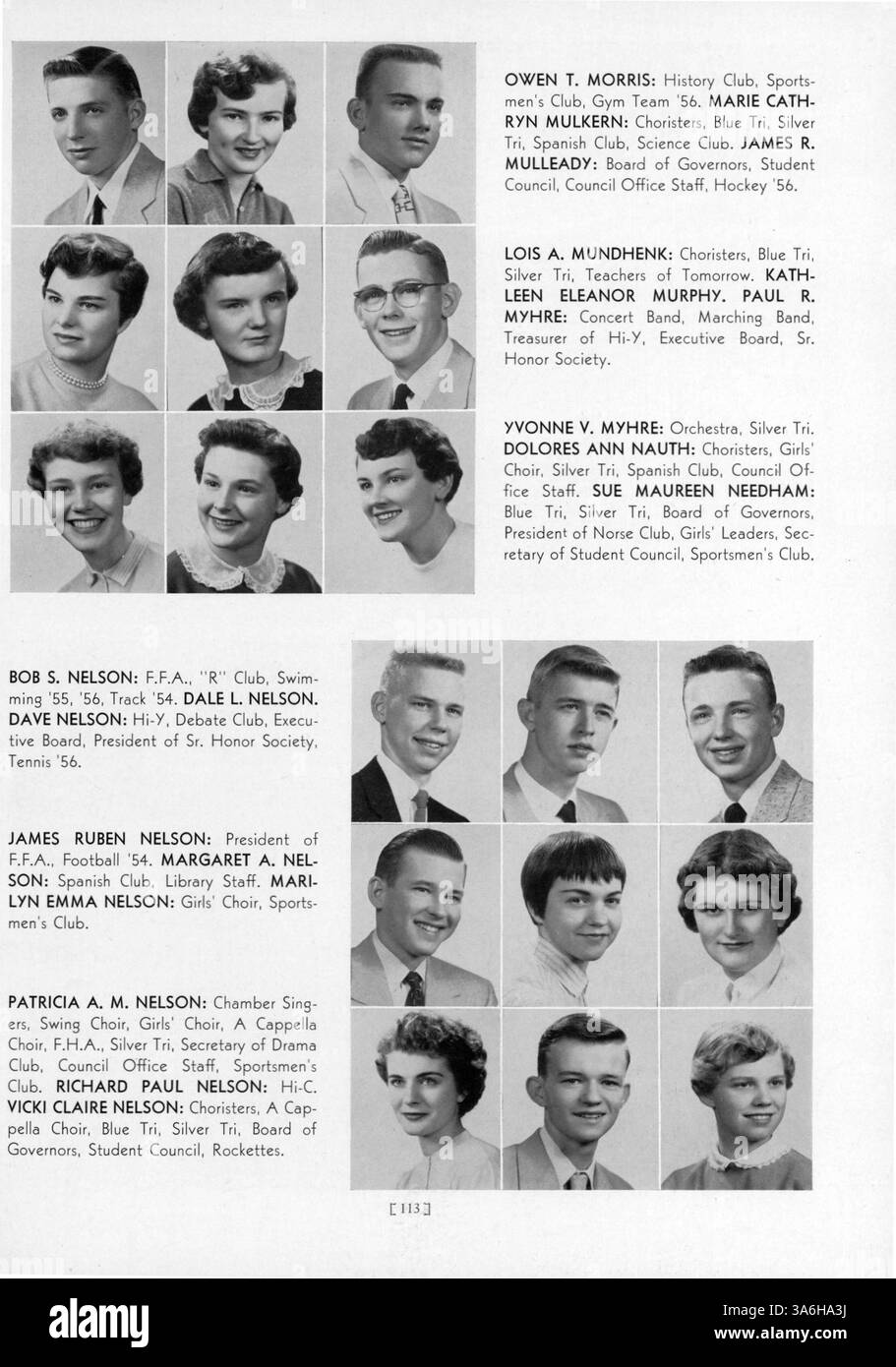 The 1956 'Sagamore the Spirit of 56' yearbook documents key moments ...