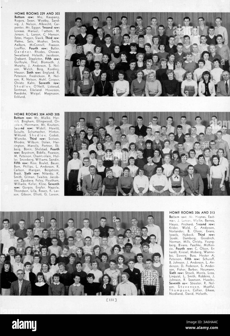 The 1956 'Sagamore the Spirit of 56' yearbook from Roosevelt High ...