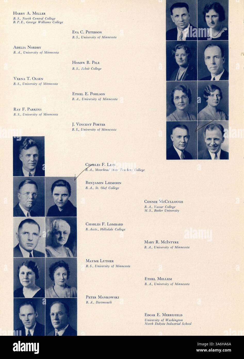 The 'Wizard' yearbook from 1936 documents the social and academic ...