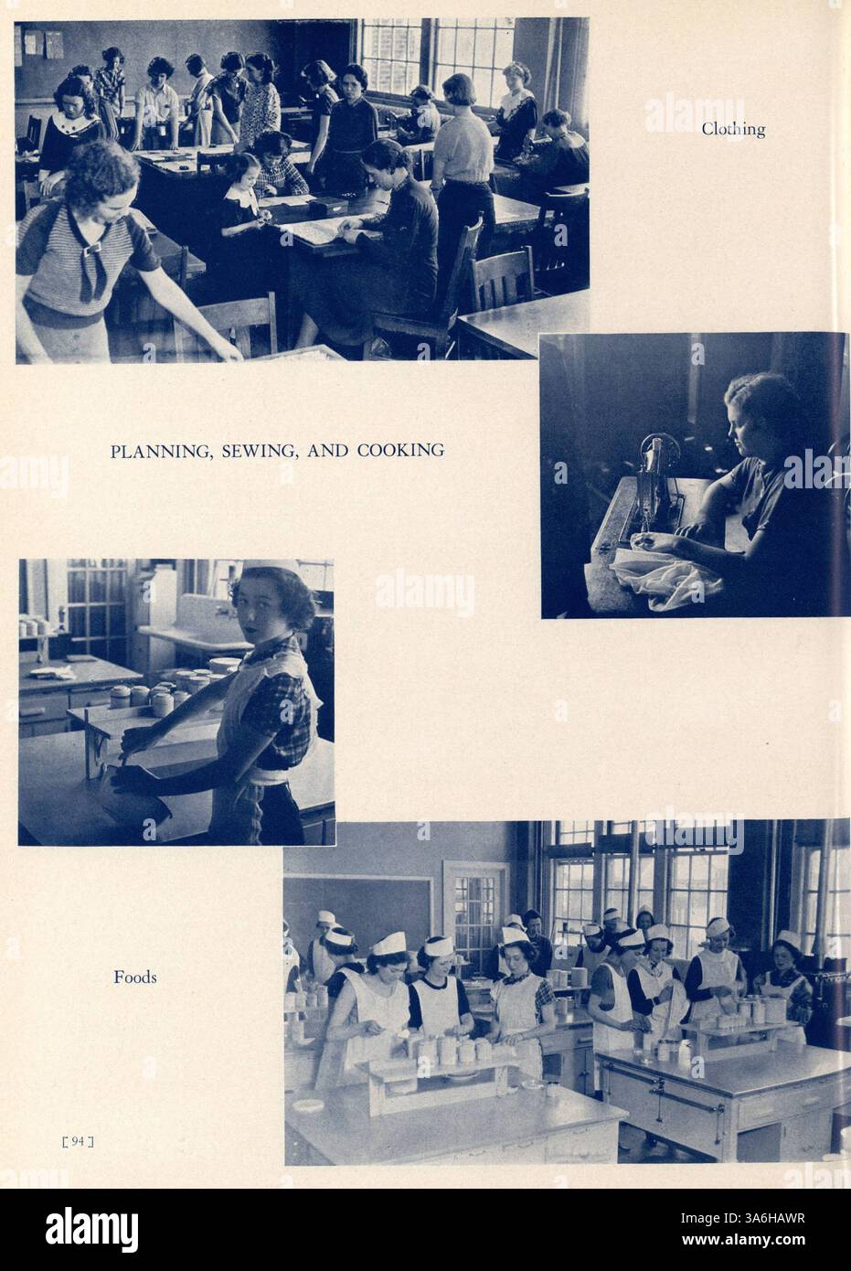 The 1936 'Wizard' yearbook highlights the students, clubs, athletics ...