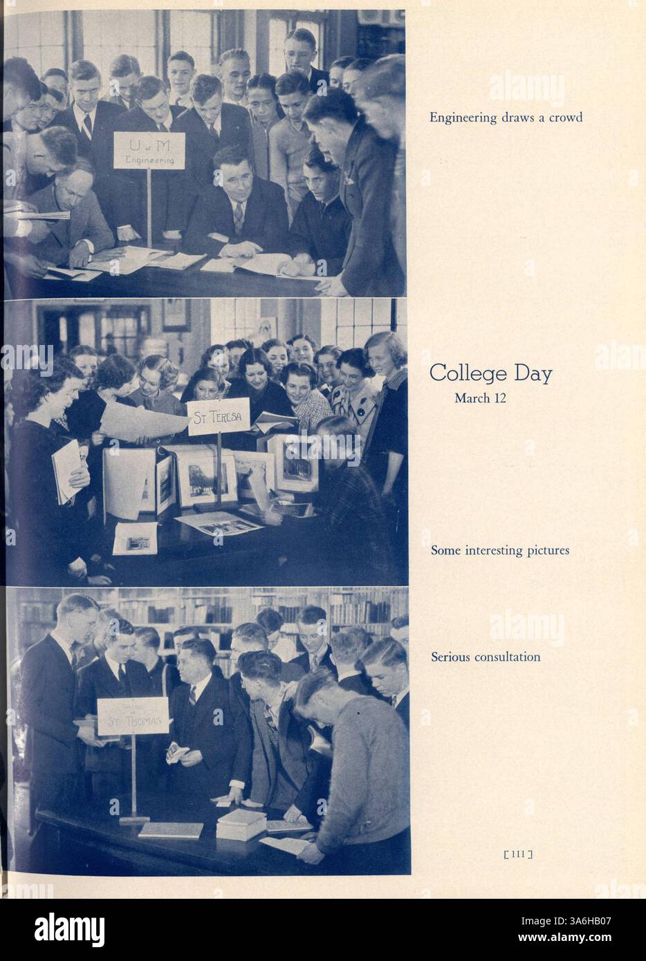 The 1936 'Wizard' yearbook from Edison High School presents an overview ...