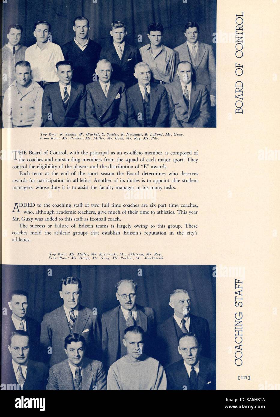 This 1936 high school yearbook provides a comprehensive view of hi-res ...