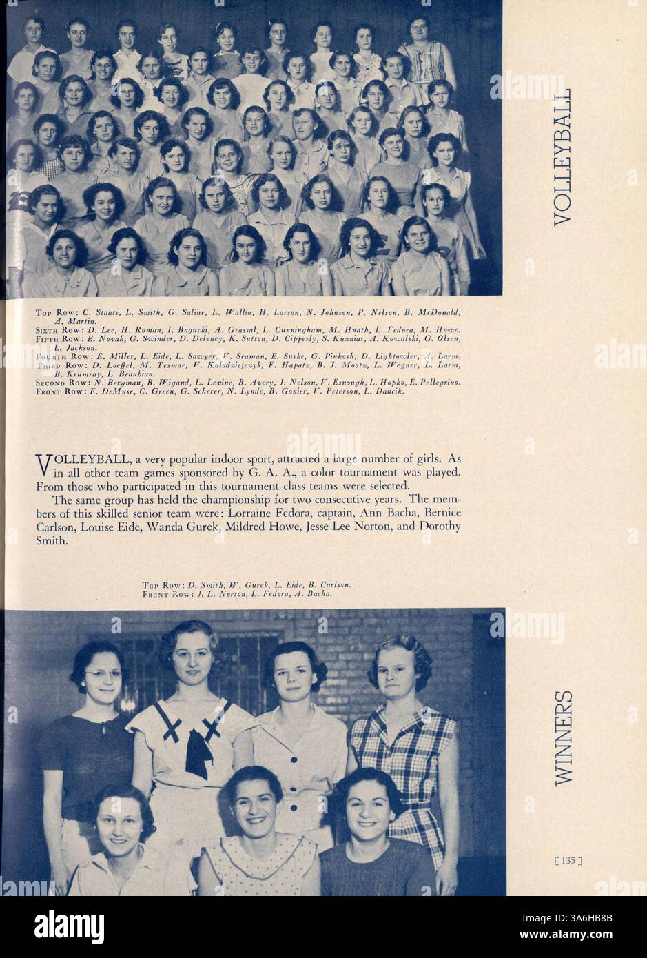 The 'Wizard' yearbook from Edison High School (1936) captures key ...