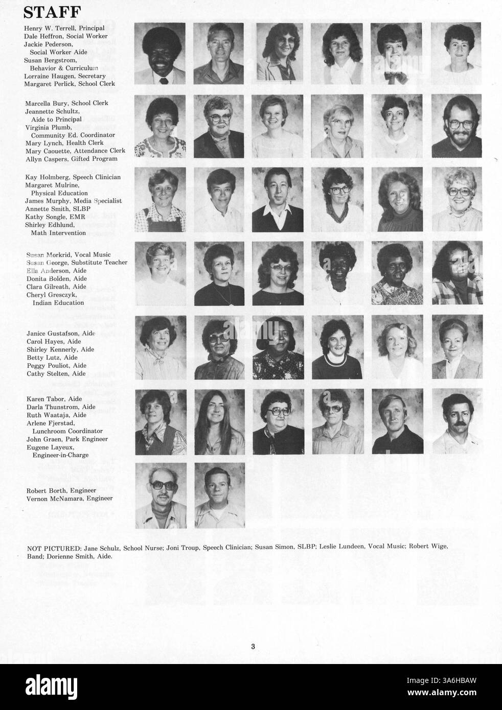 The 1984 yearbook from Waite Park Elementary preserves the memories of ...