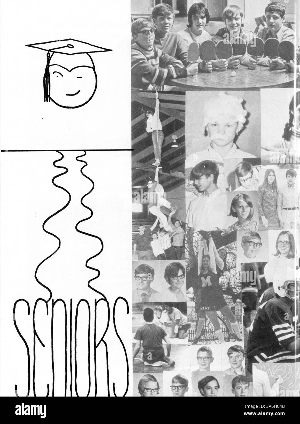 The 1973 antler yearbook from minnehaha academy provides a recor hi-res ...