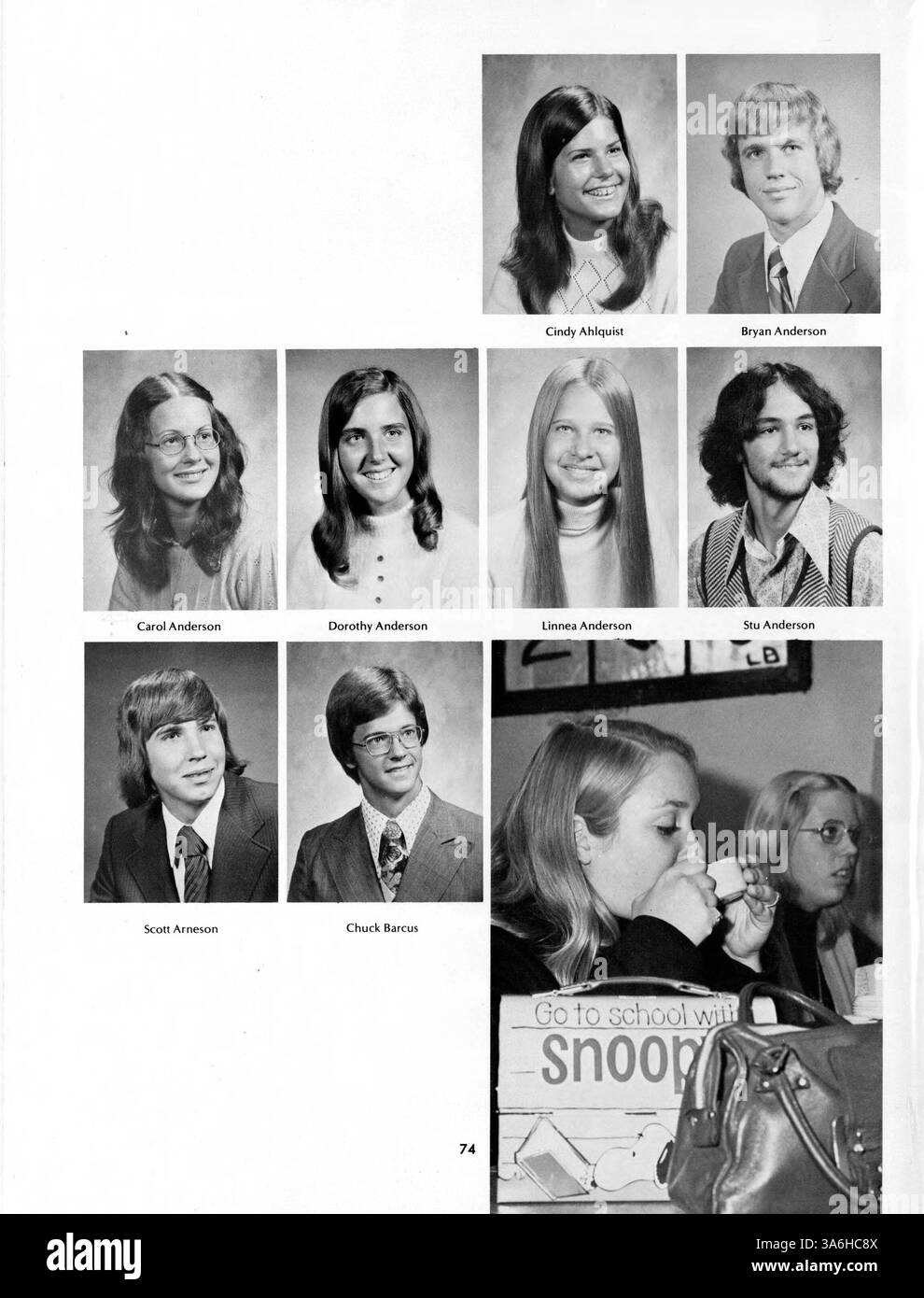 This 1973 edition of the Antler Yearbook from Minnehaha Academy ...