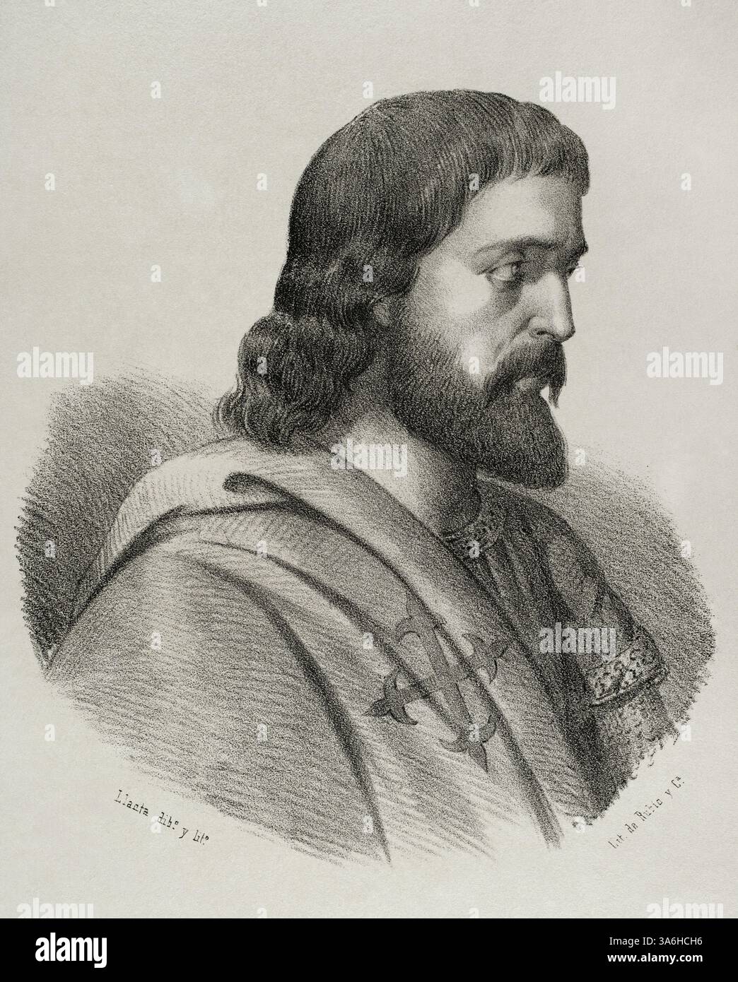 Pedro Alfonso de Carvajal (d. 1312). Castilian knight and commander of ...