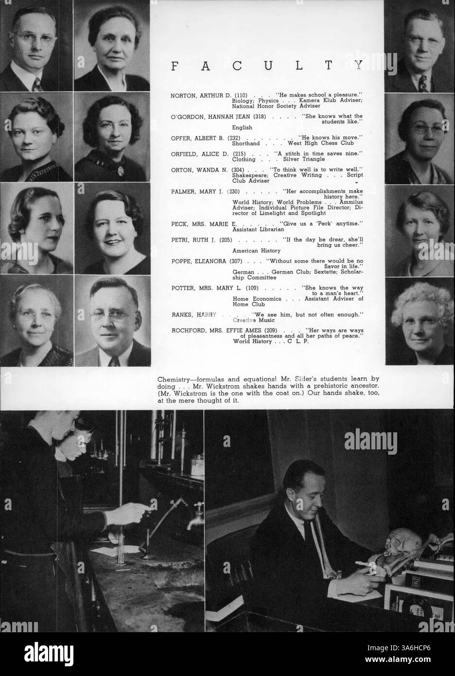 Documenting key events and achievements from the 1937 1938 school year ...