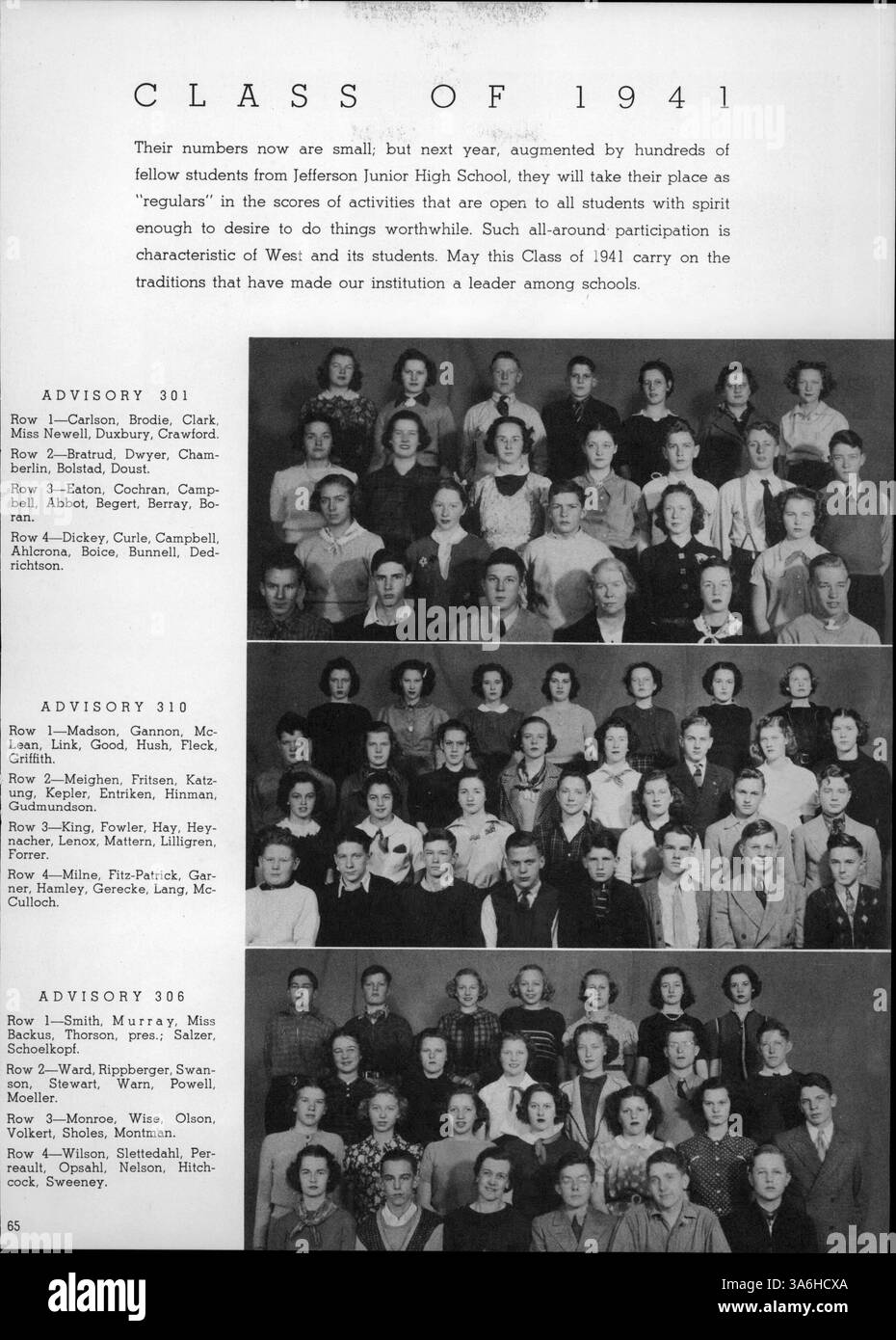 Documents key events and milestones of the 1937 1938 school year hi-res stock photography and ...
