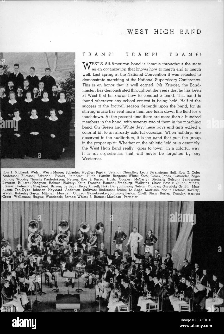 The 1938 West High Yearbook, Hesperian, serves as a historical record ...