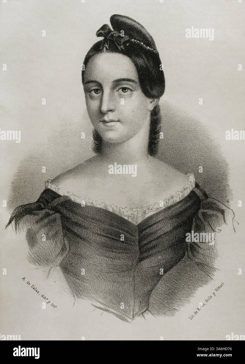 Mariana Pineda (1804-1831). Spanish heroine, liberal symbol of the ...