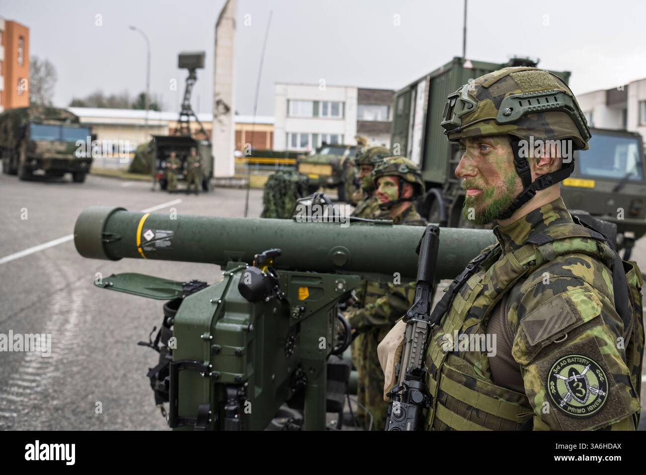 Strakonice, Czech Republic. 25th Mar, 2025. Visit of Czech Defence ...