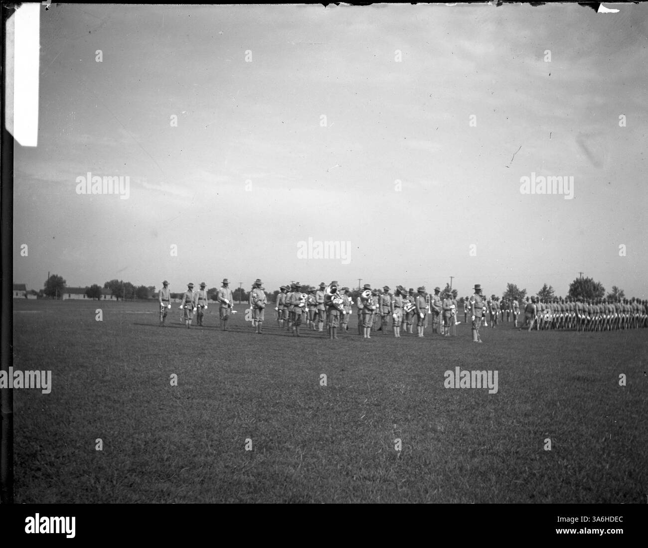 The 28th Infantry Regiment participates in a dress parade at Fort ...