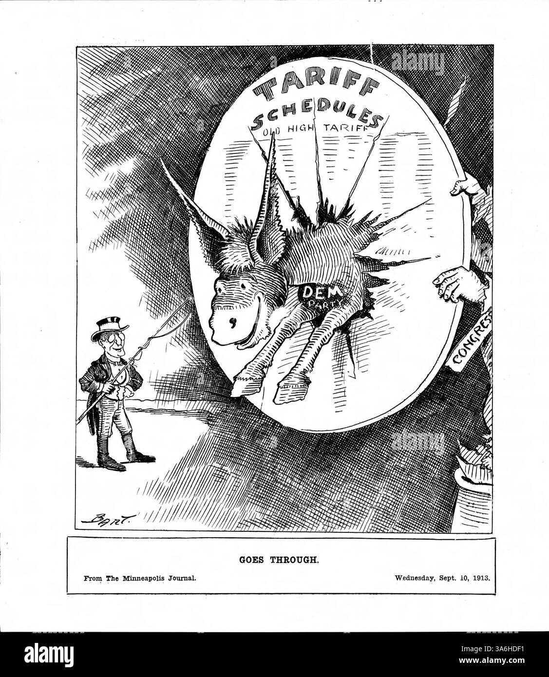 Tariff schedules old high tariff hi-res stock photography and images ...