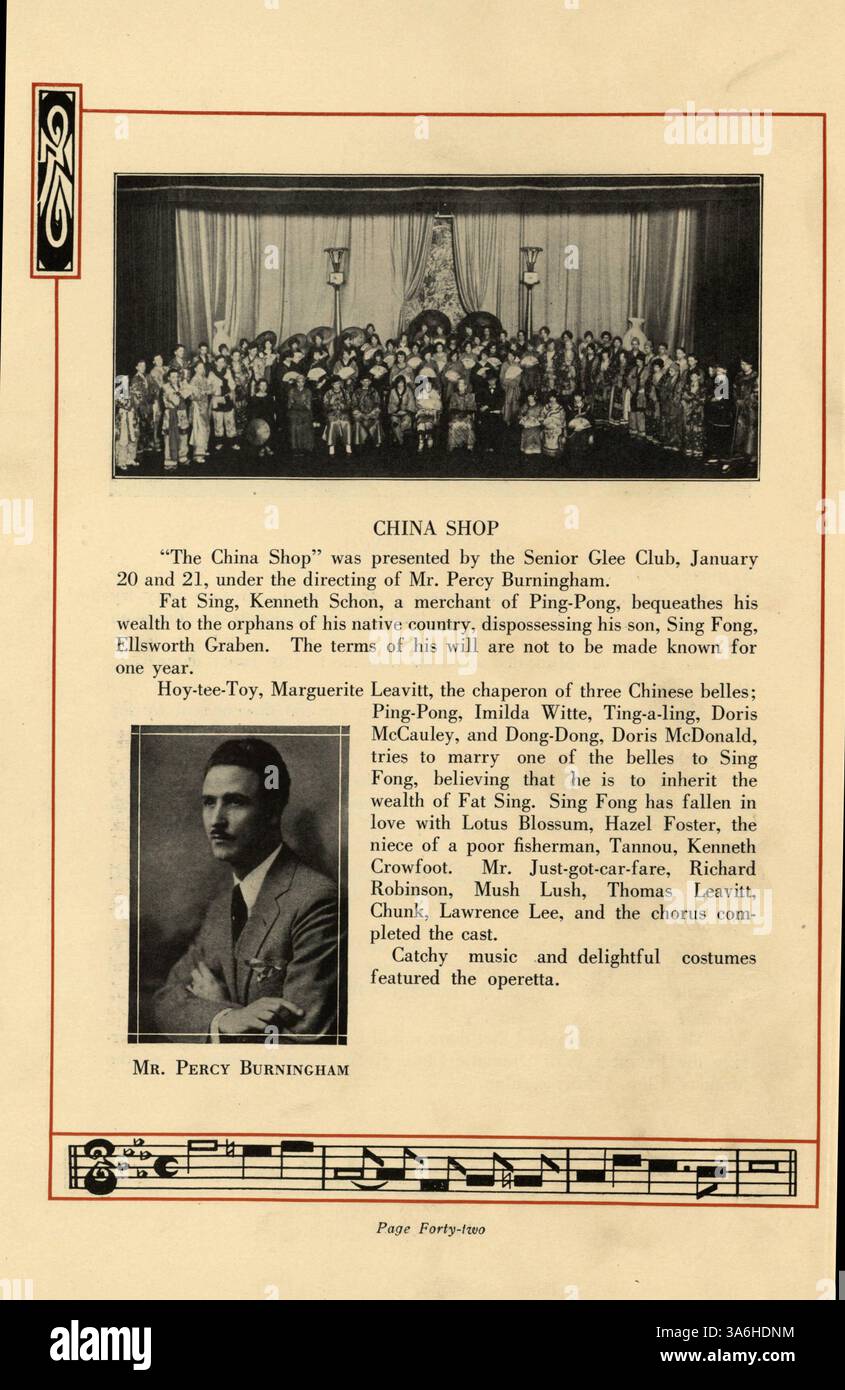 This high school annual from 1927 features the students, teachers ...