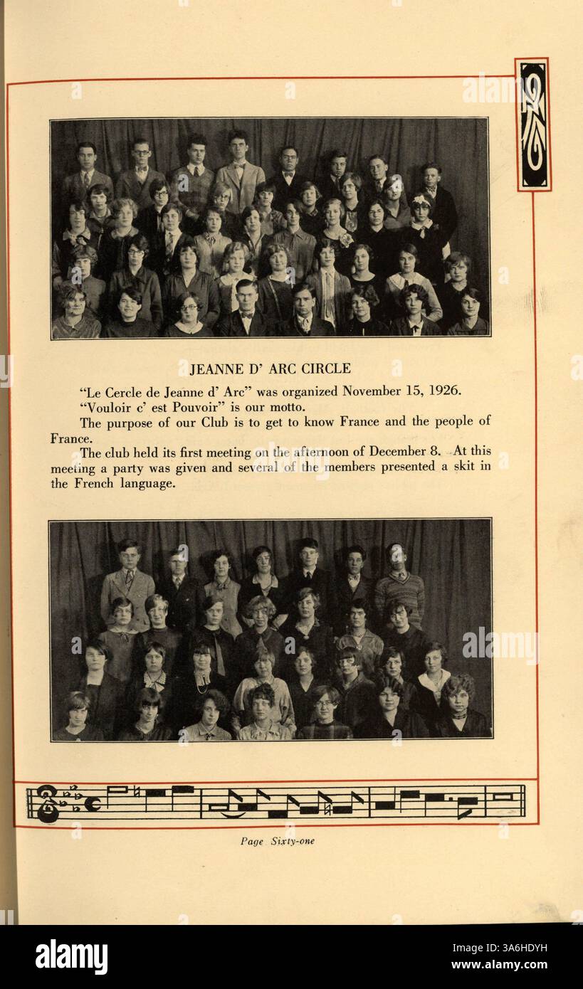 The Marshall High School 1927 yearbook highlights students, teachers ...