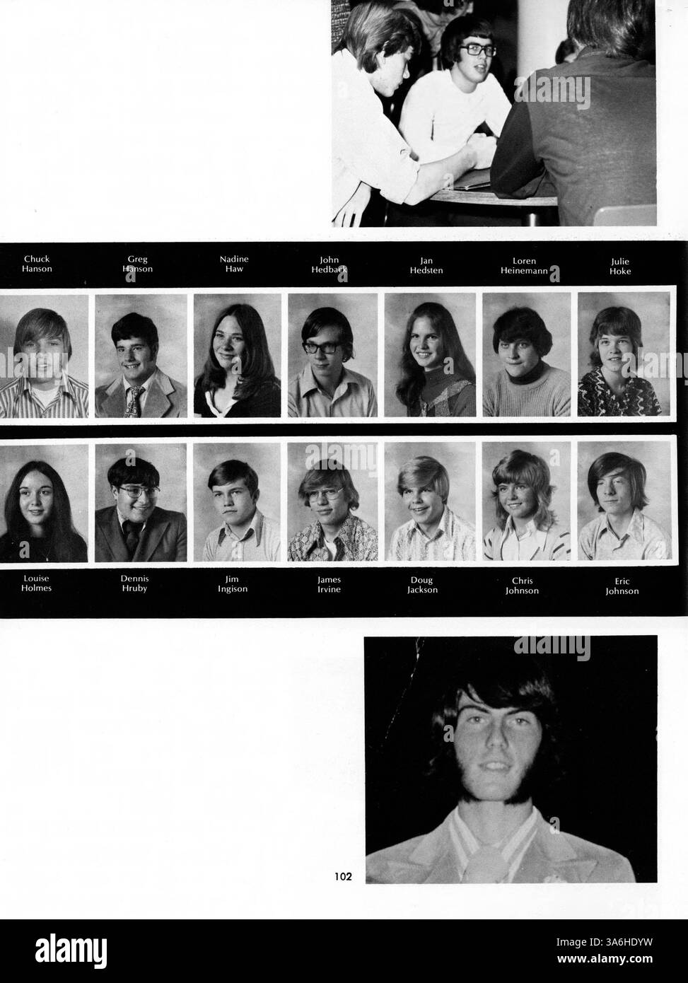 The 1973 edition of Minnehaha Academy’s Antler Yearbook covers the ...