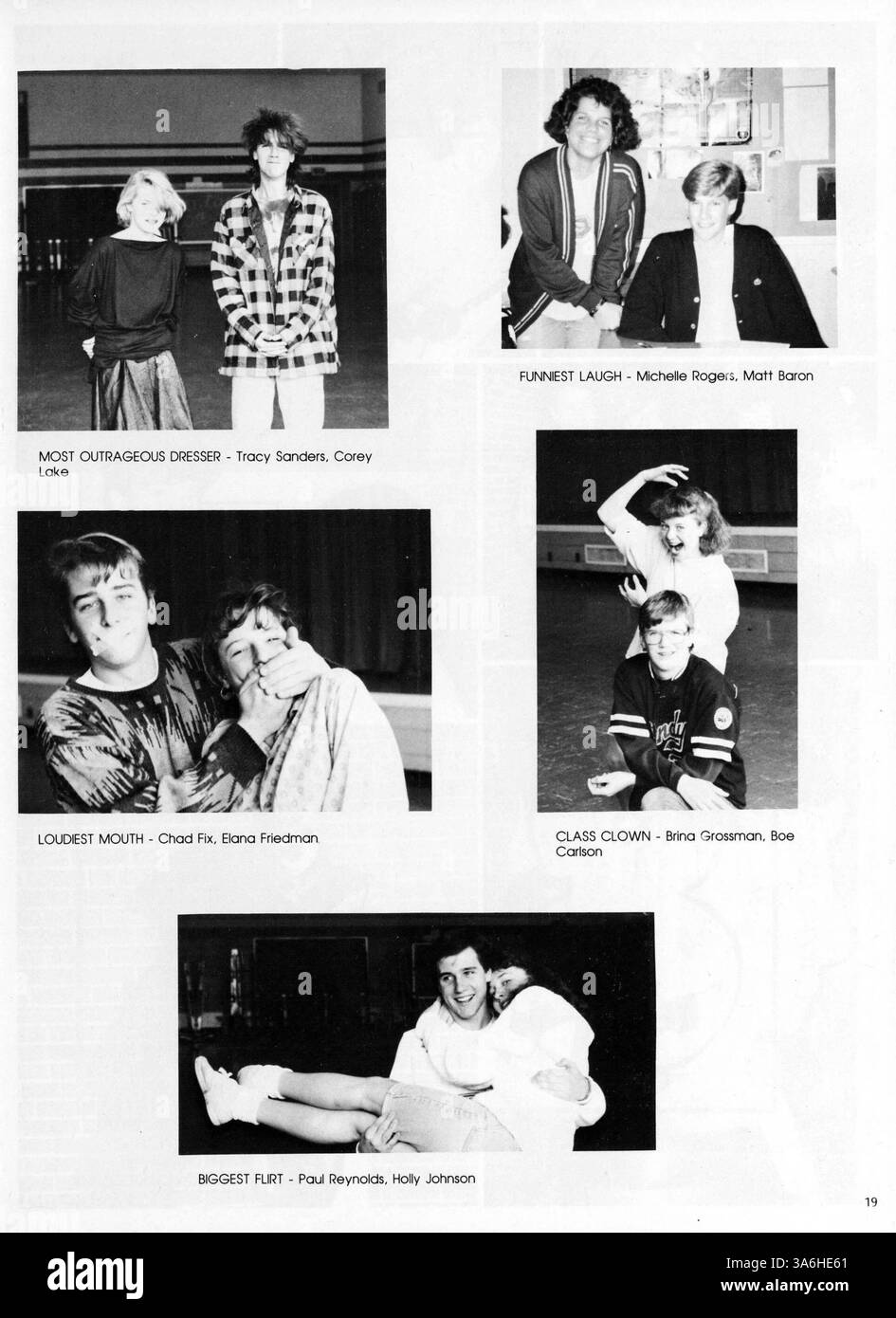 The 1988 Hopkins North Junior High yearbook showcases students ...