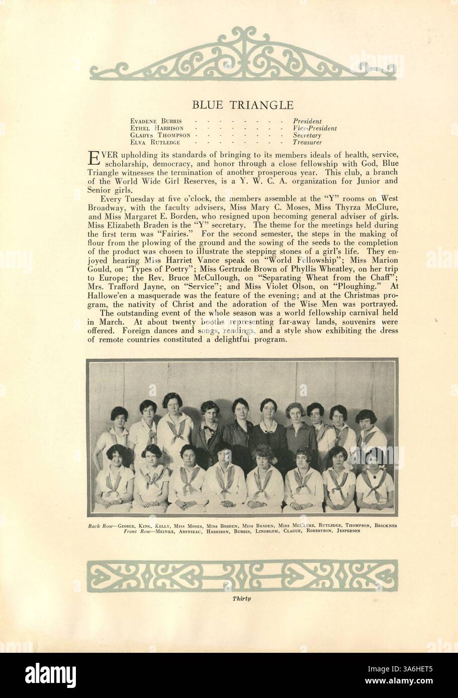 Yearbook showcases the key moments of the 1926 1927 school year hi-res ...