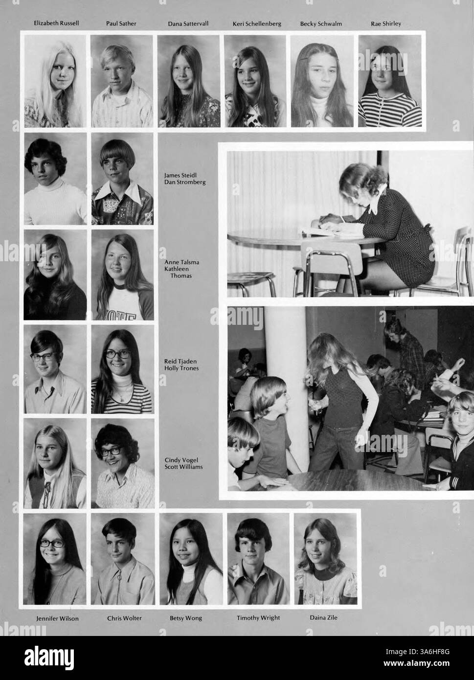 The 1973 Antler Yearbook from Minnehaha Academy captures key moments of ...