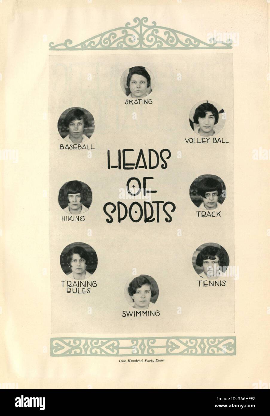 This 1927 'Polaris' yearbook from North High School records significant ...