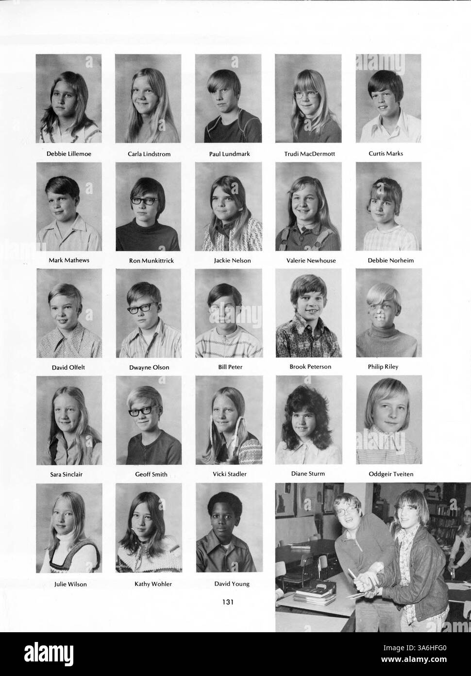 The Antler Yearbook from 1973 documents the highlights of student life ...