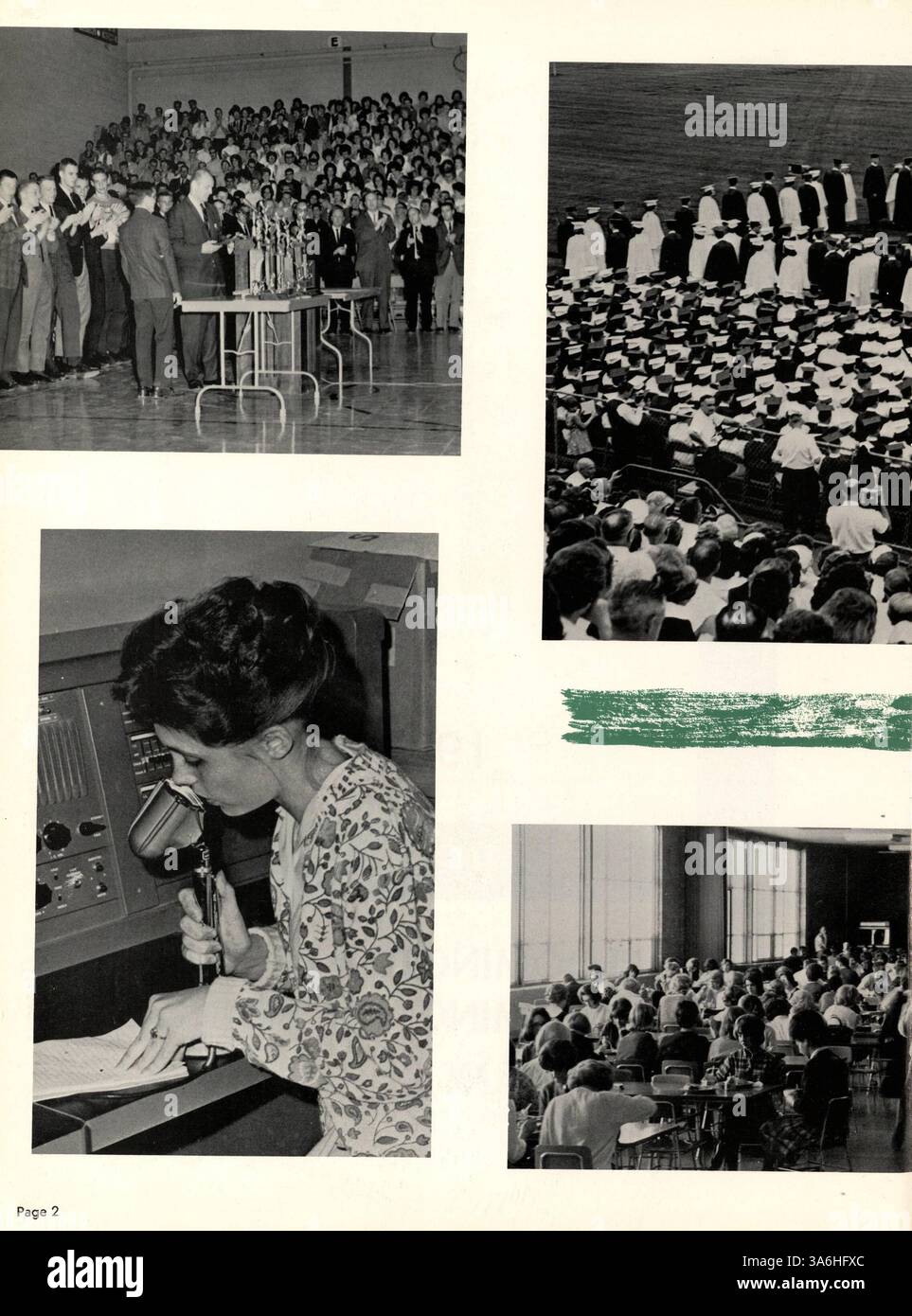 The '64 Bear' yearbook from Bloomington High School covers students ...