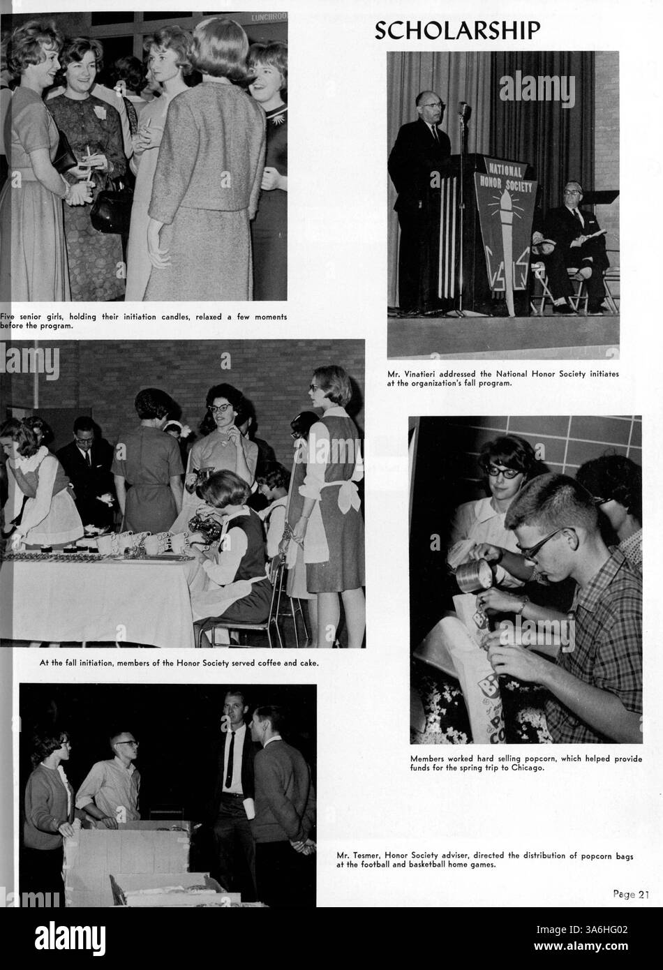 The 1964 Bloomington High School yearbook, '64 Bear,' highlights ...
